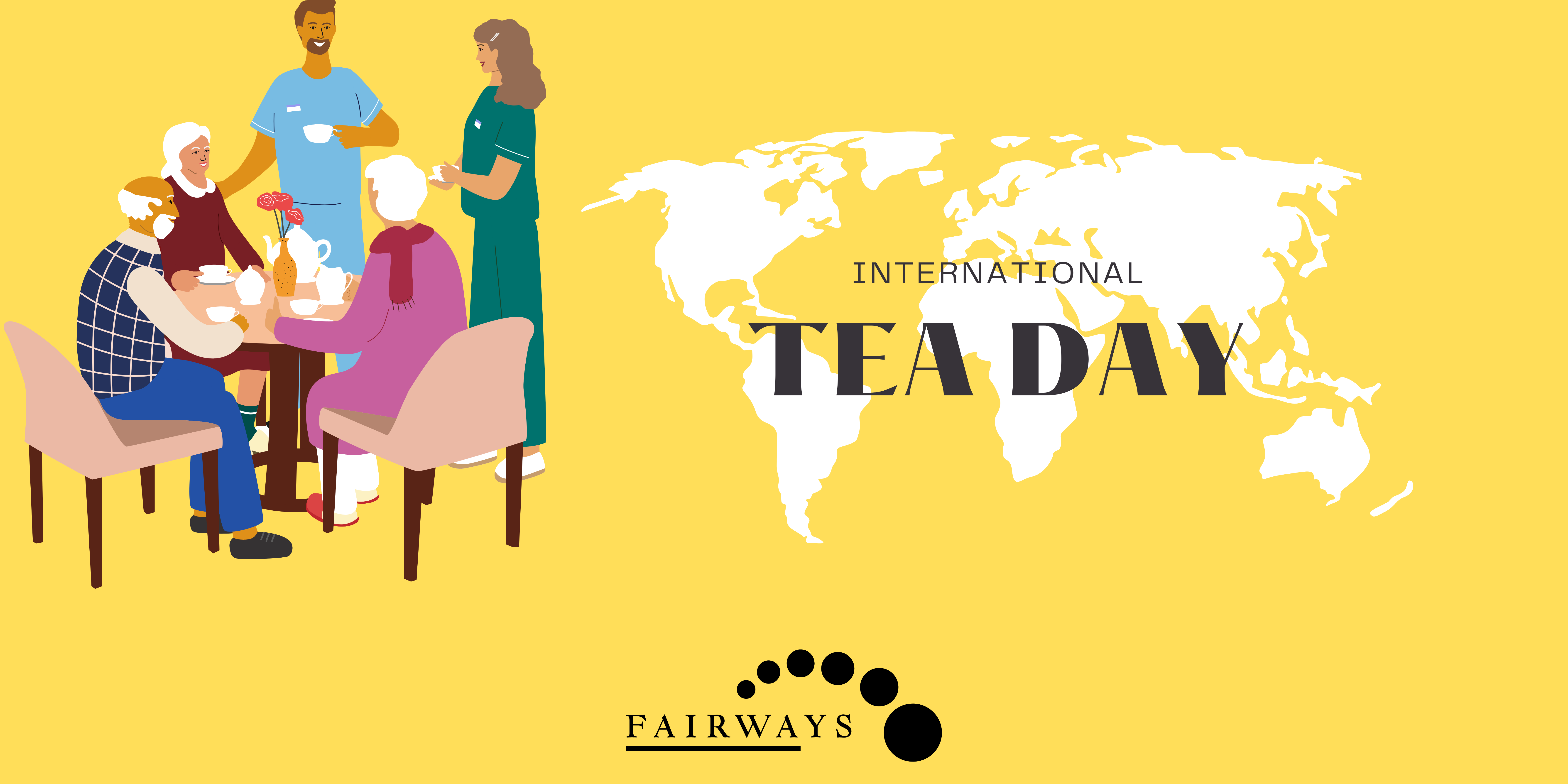 Fairways Nursing Home Celebrating International Tea Day - Fairways